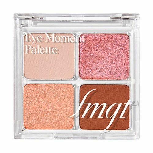 THE FACE SHOP FMGT Палетка теней для век Eye Moment Palette (02 Peach Pink)