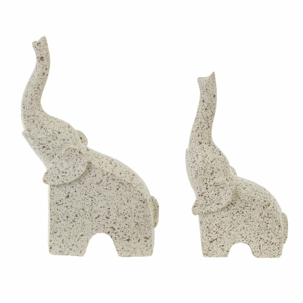 Набор из 2-х фигурок декоративных Слон, 18х6х14 см KSM-815651