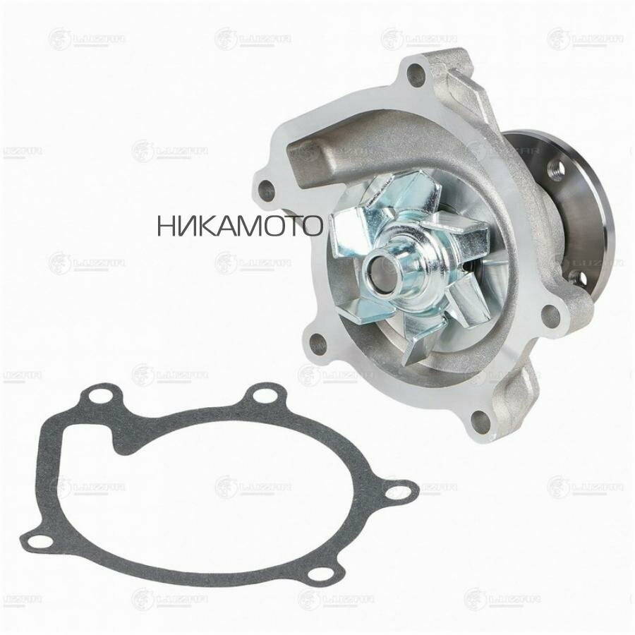 LUZAR LWP1937 Насос водяной для а/м Toyota Vitz (05-)/Platz (05-)/Yaris (05-) 1.0i/1.3i [SZ] 4отв.(LWP 1937)