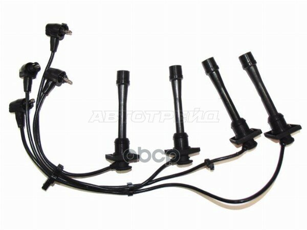 Провода высоковольтные TOYOTA COROLLA SPACIO AE11# 97-01 4/7A-FE (квадрат. резин.) Sat арт. ST-90919-22327