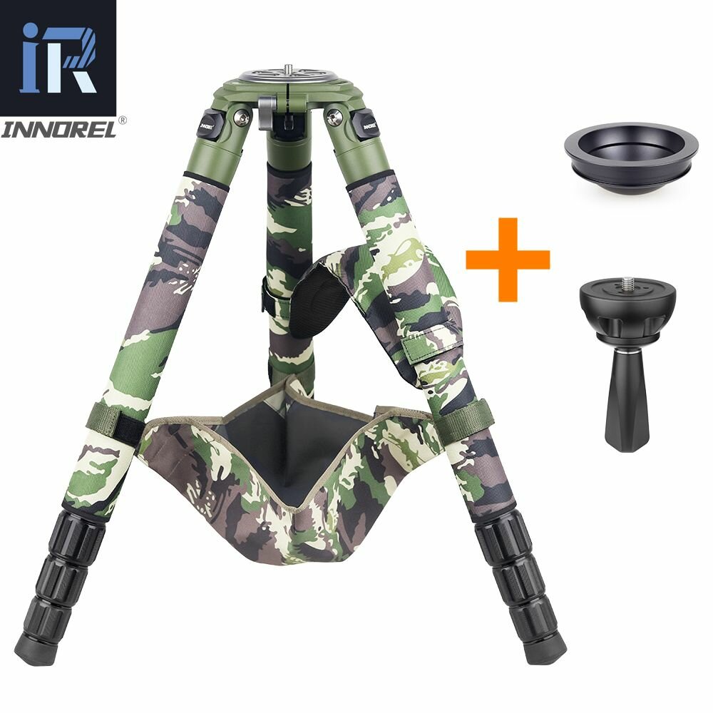 Камуфляжный напольный штатив RT90CG из углеродного волокна для цифровой зеркальной камеры Canon Nikon, штатив для стрельбы