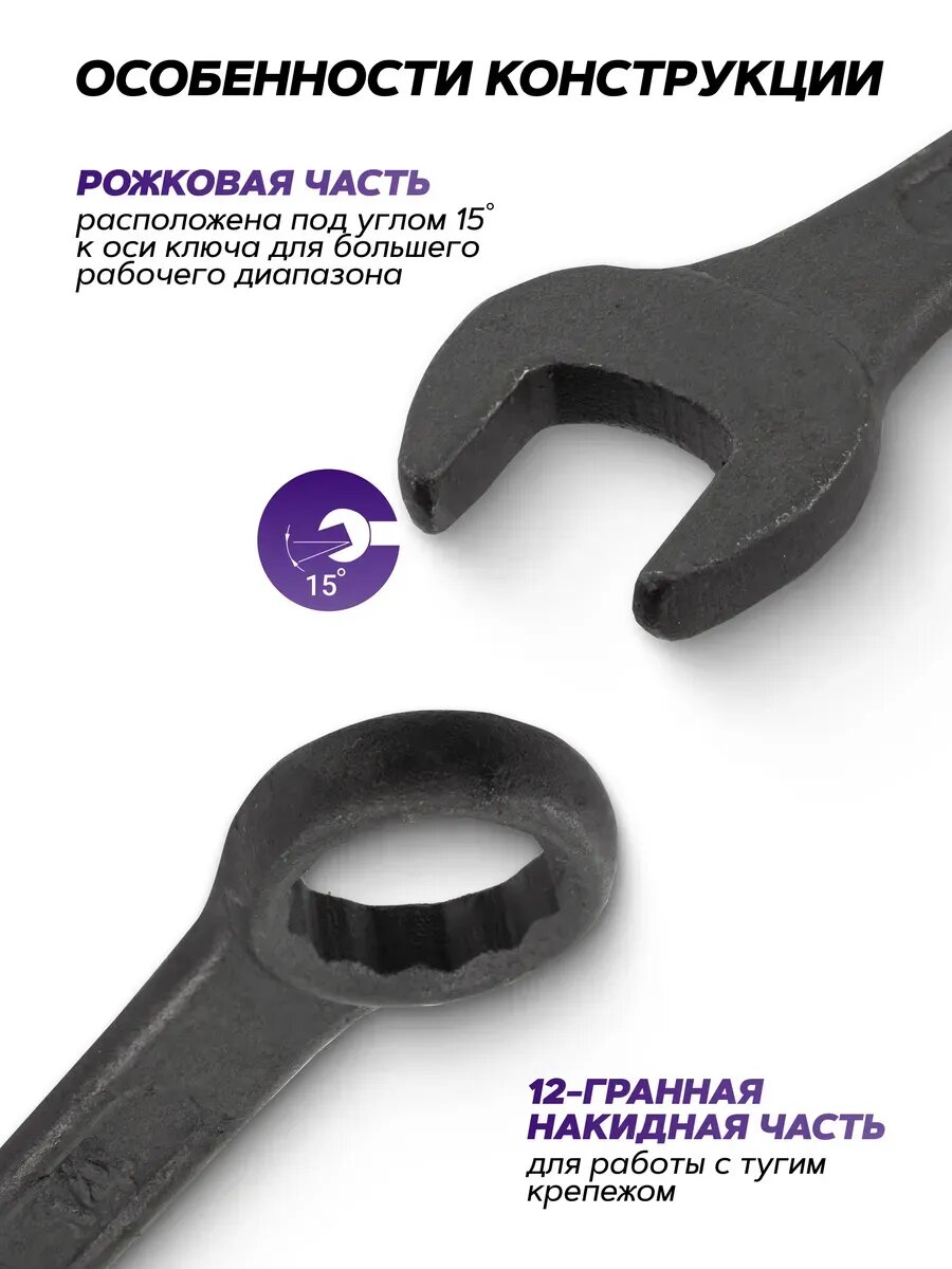 Набор ключей комбинированных 8 предметов