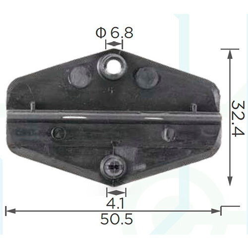 Направляющая стекла, боковой фиксатор стекла (OEM: 20160591) 773568