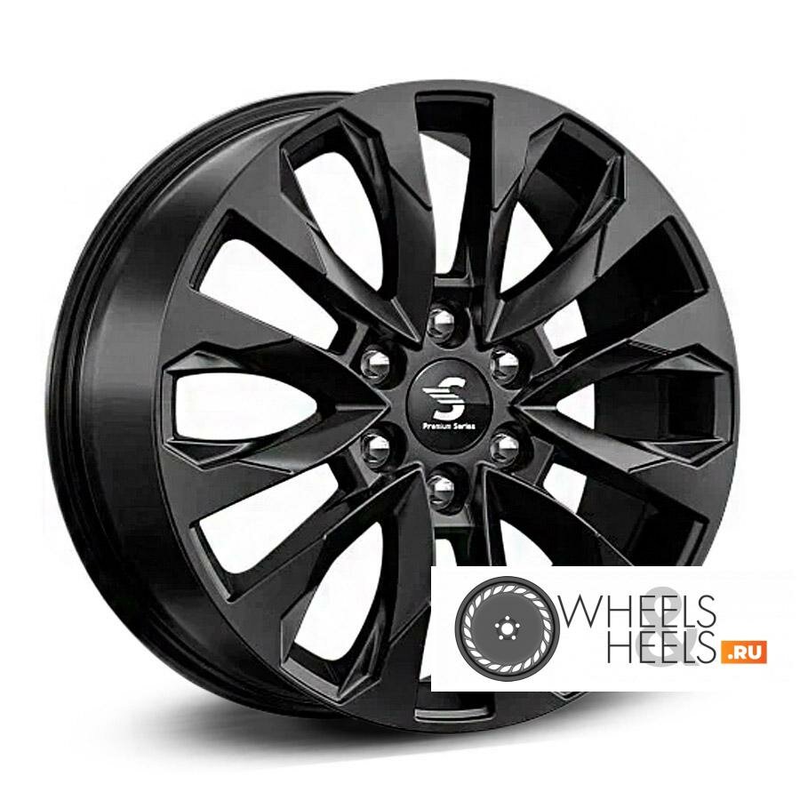 Диск автомобильный литой Premium Series КР007 Haval H9 20x8 6x139.7 et42 dia75.1 Черный матовый