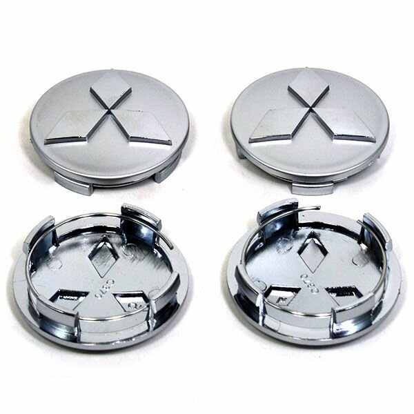 Колпачки на литой диск Mitsubishi 60mm Комплект 4 шт.