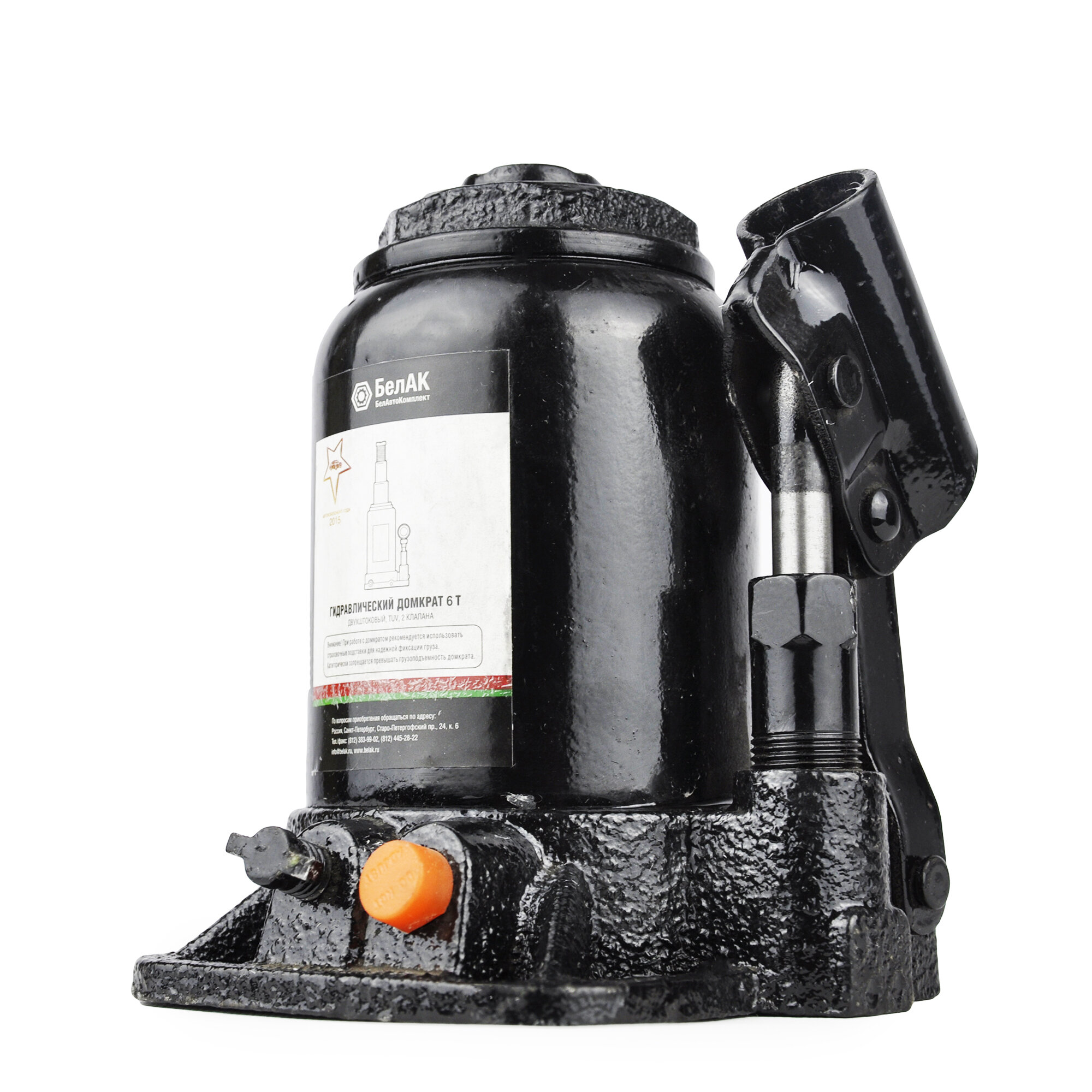 Домкрат гидравлический 6 т. двойной шток БелАК
