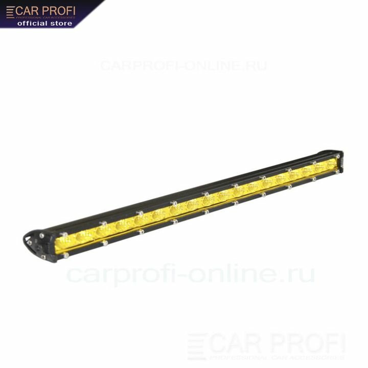 Светодиодная балка CarProfi CP-SL-GDN-54 Flood, Yellow, Slim light, 54W, CREE, ближний свет