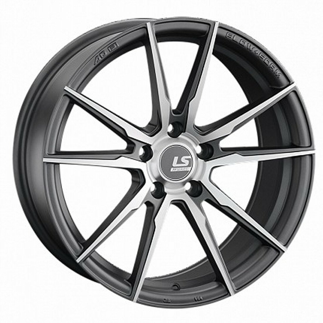 Колесный диск LS FlowForming RC35 8x18 5x114,3 ET40 67,1 MGMF литой для автомобиля