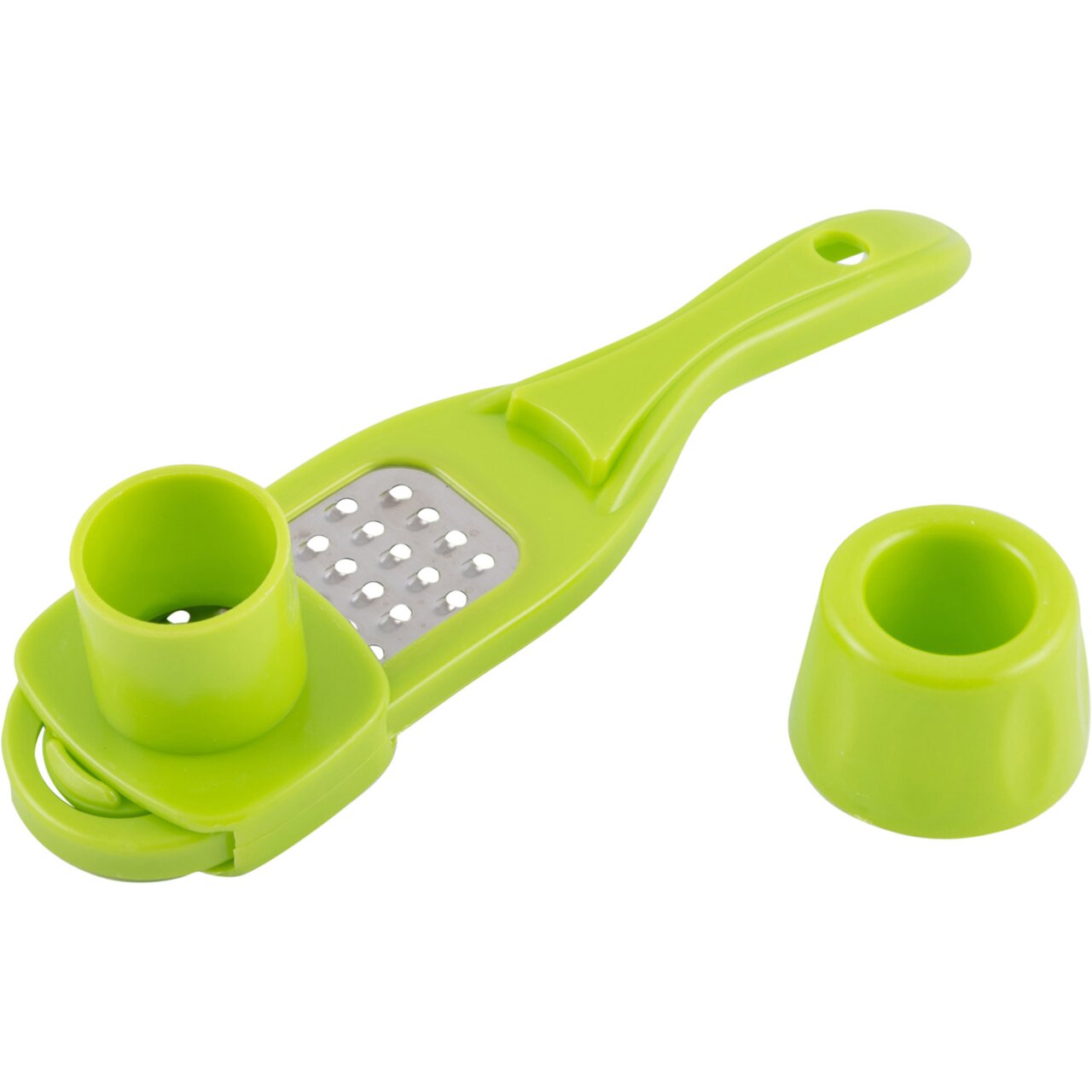 BRAND Терка для чеснока 16,5 см из нержавеющей стали и пластика, ручной инструмент