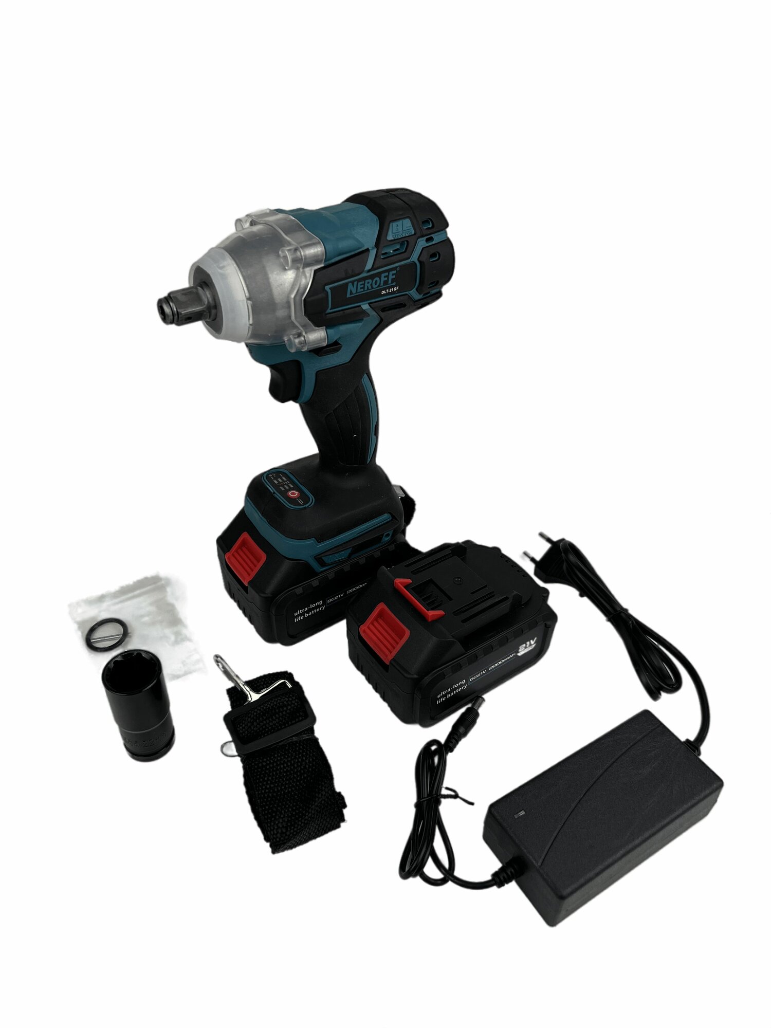 Бесщеточный аккумуляторный ударный гайковерт NeroFF 21GF