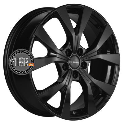 Диск автомобильный литой Khomen Wheels KHW1906 (Dongfeng AX7) 19x7 5x108 et45 dia65.1 Black