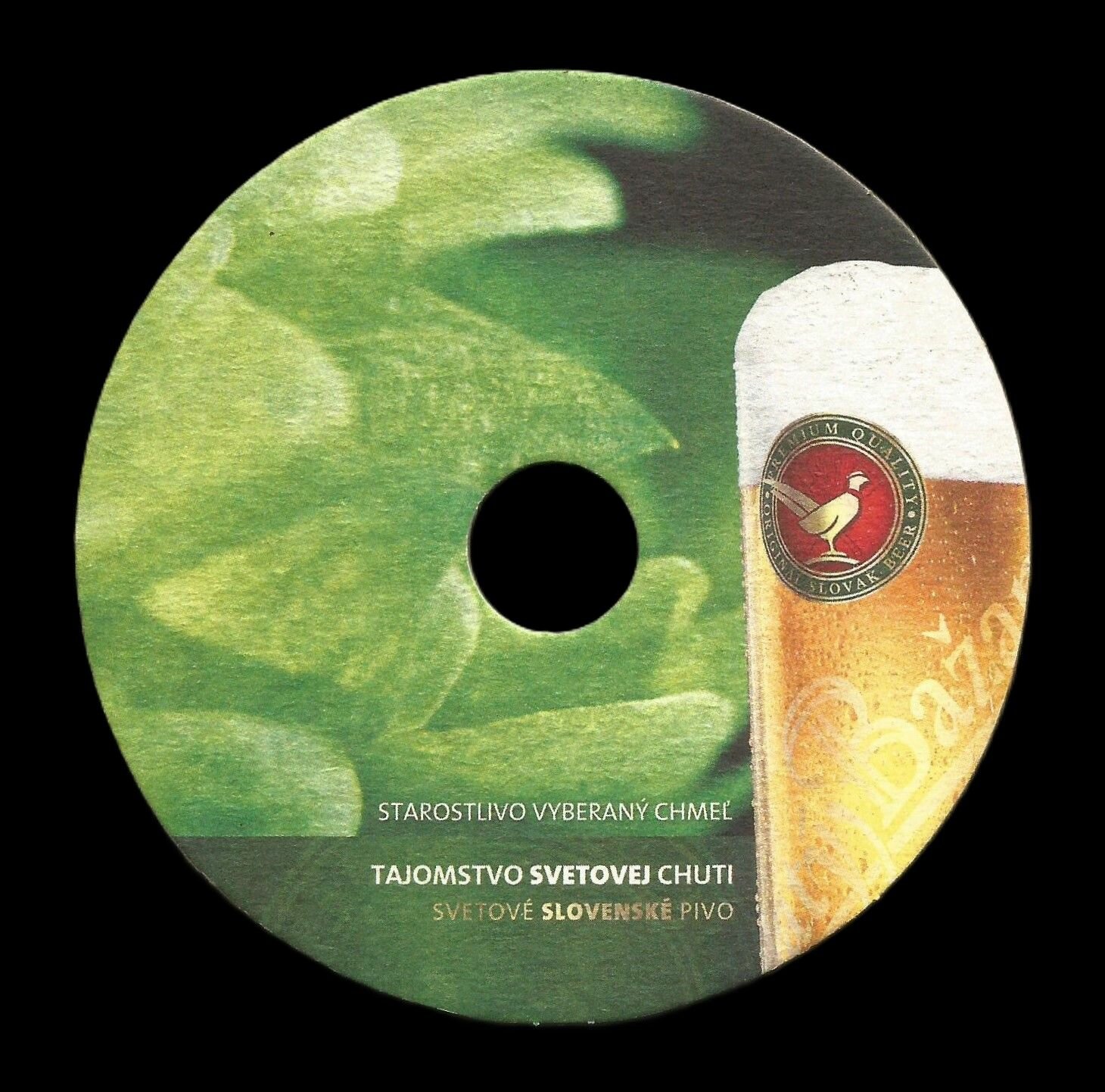 Бирдекель (костер) Словения ZlatyjBazant (подставка под пивной бокал)