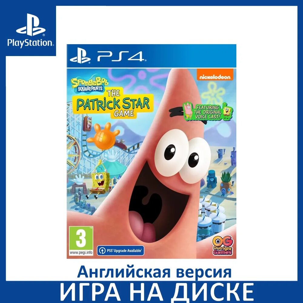 Игра SpongeBob SquarePants: The Patrick Star Game (PS4, английская версия)