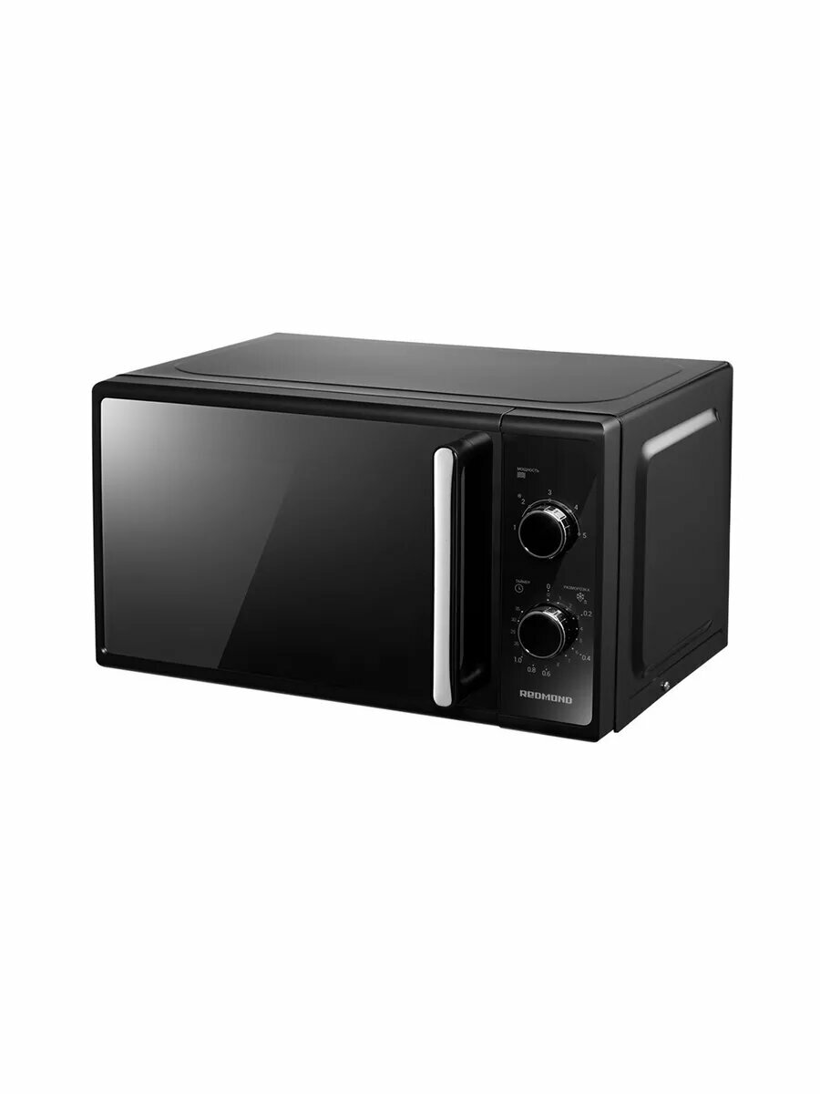 Микроволновая печь REDMOND MW2900, чёрная, 20 литров, 1250 Вт