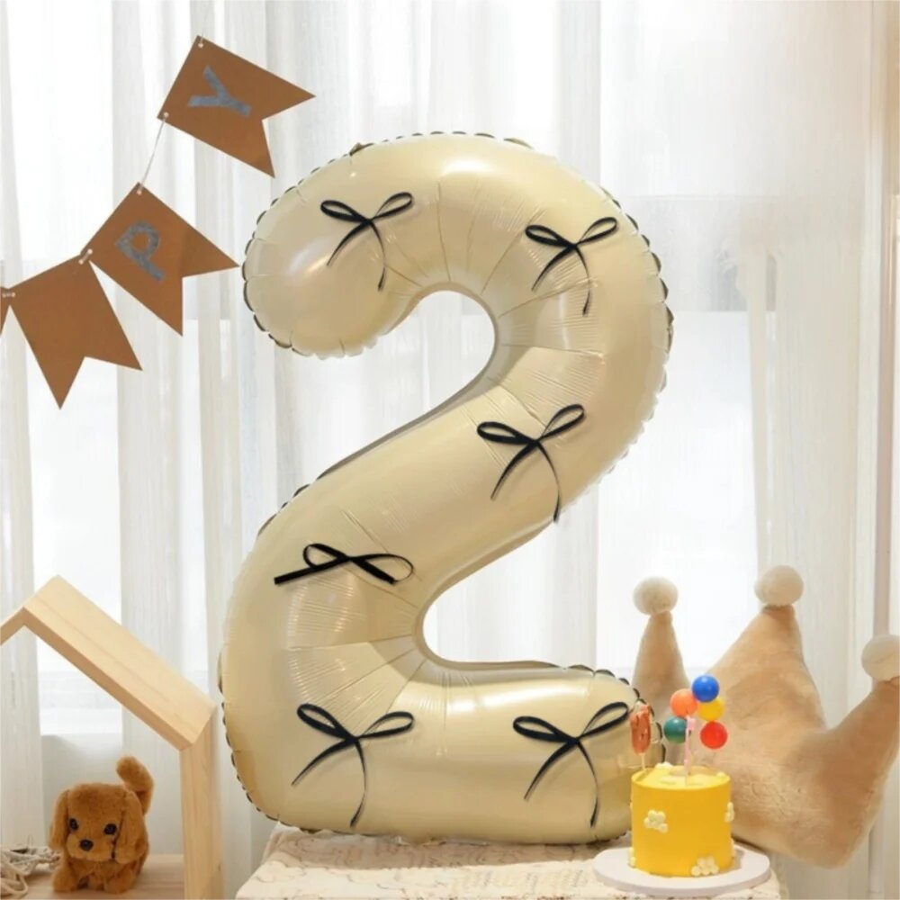 Фольгированный шар "2", 32 дюйма, цвет 2