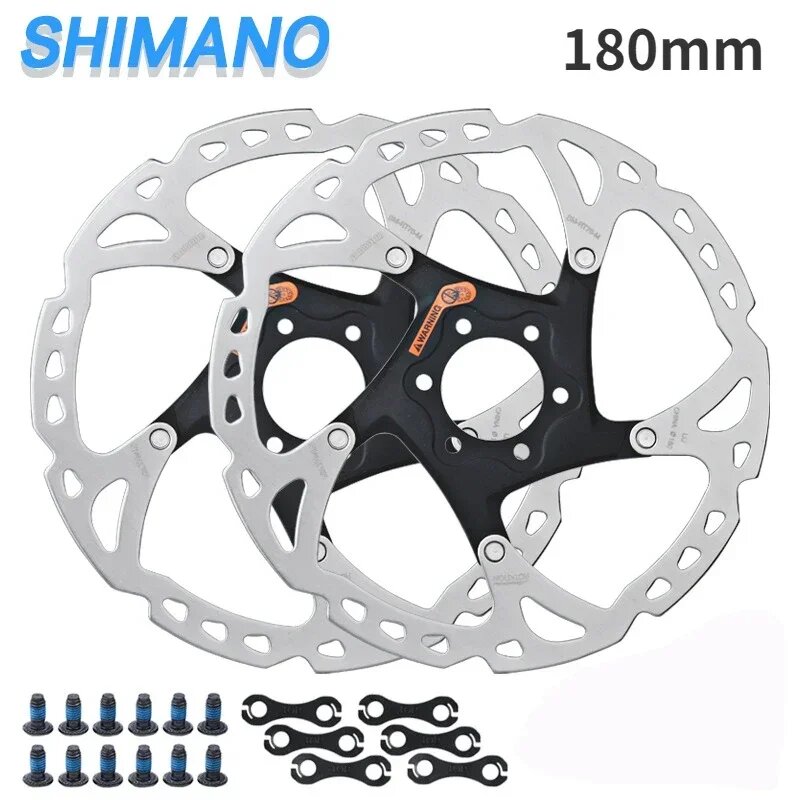 Shimano SLX SM-RT76 Дисковый тормозной ротор 6 болтов 160/180/203 мм RT76 180mm 2pc
