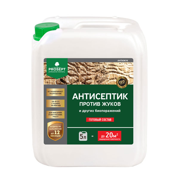 Антисептик Prosept Антижук 5л 024-5 / Просепт.