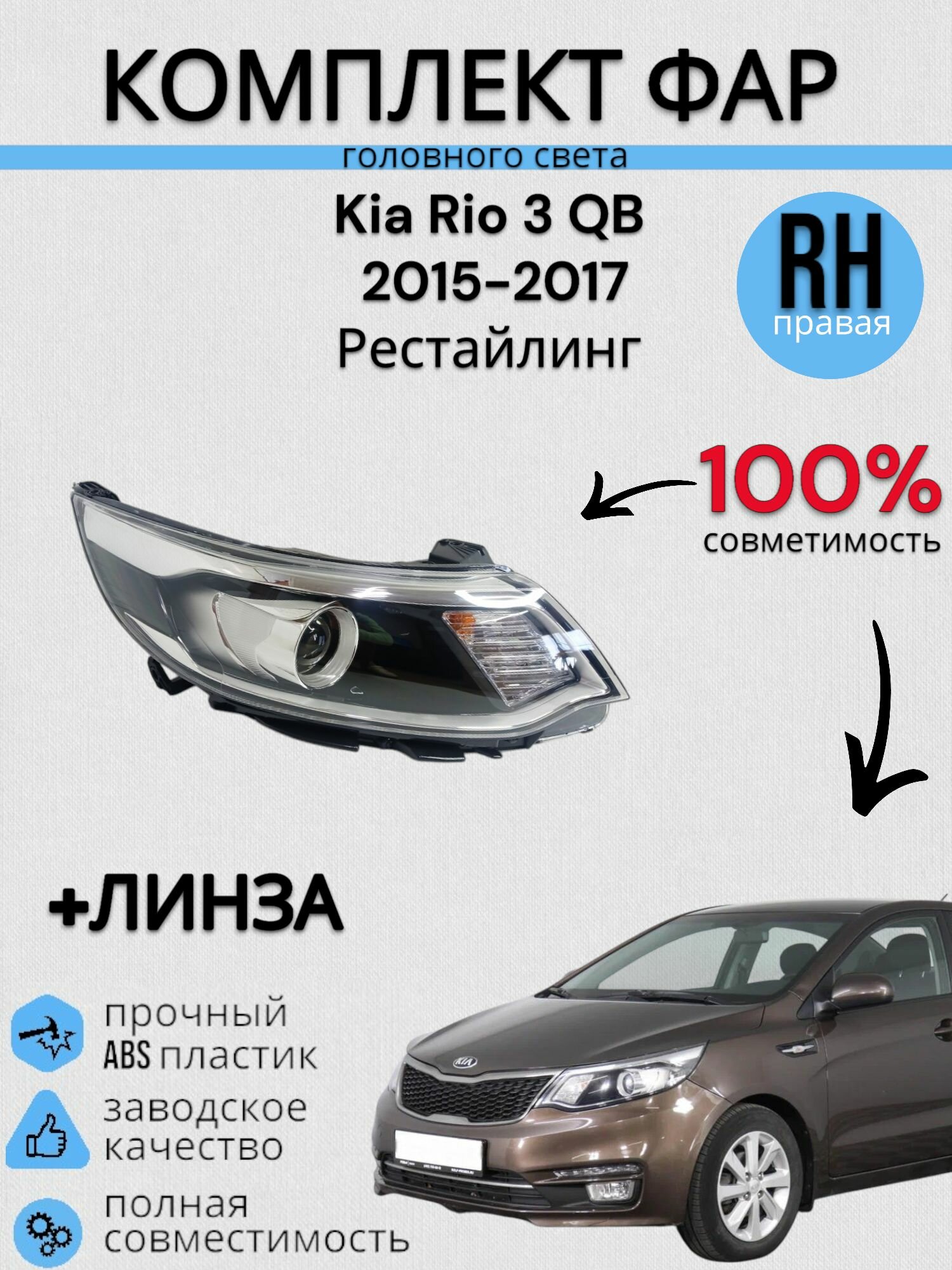 Фары автомобильные