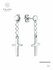 Серьги пусеты TALANT, серебро, 925 проба, , серебристый