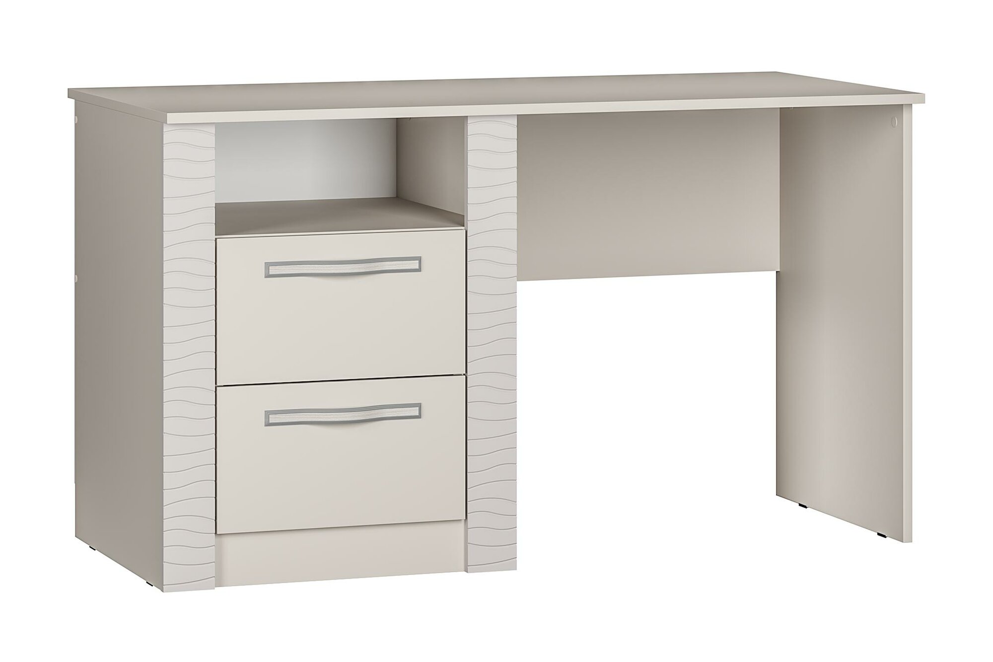 Стол письменный с ящиками Нонтон Монако, кашемир, 124x60x72 см
