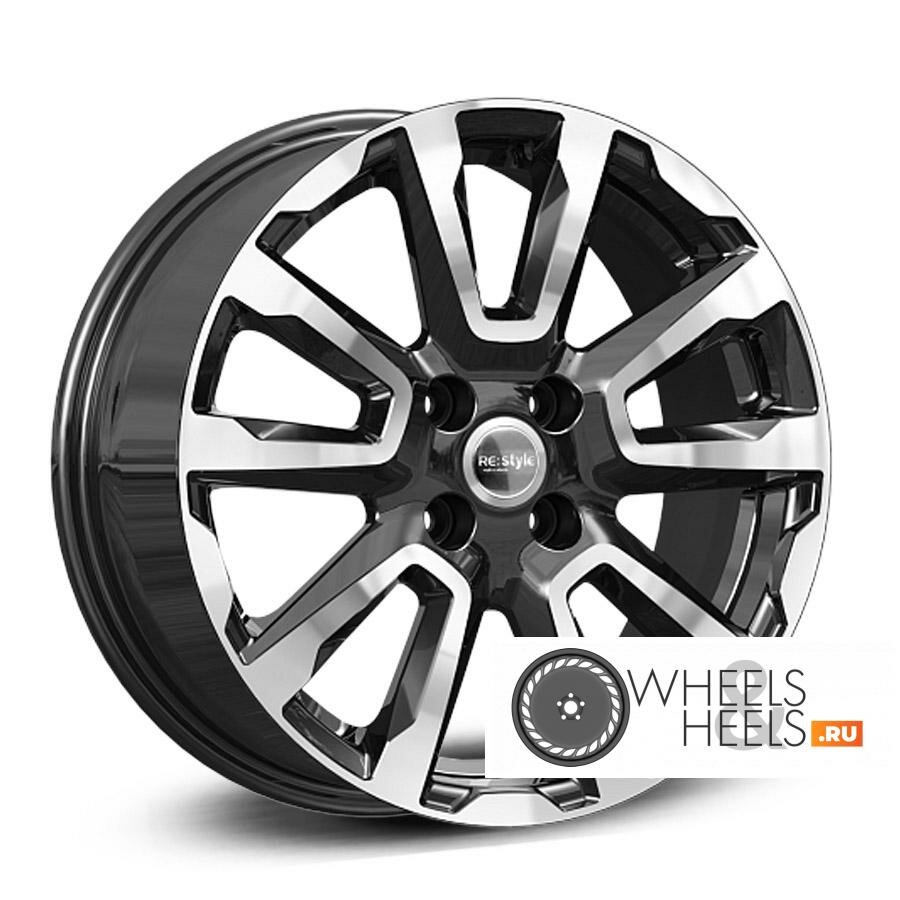 Диск iFree Original ZV Vesta КС1026 16x6.5 4x100 et50 dia60.1 Черный с полированной лицевой поверхностью