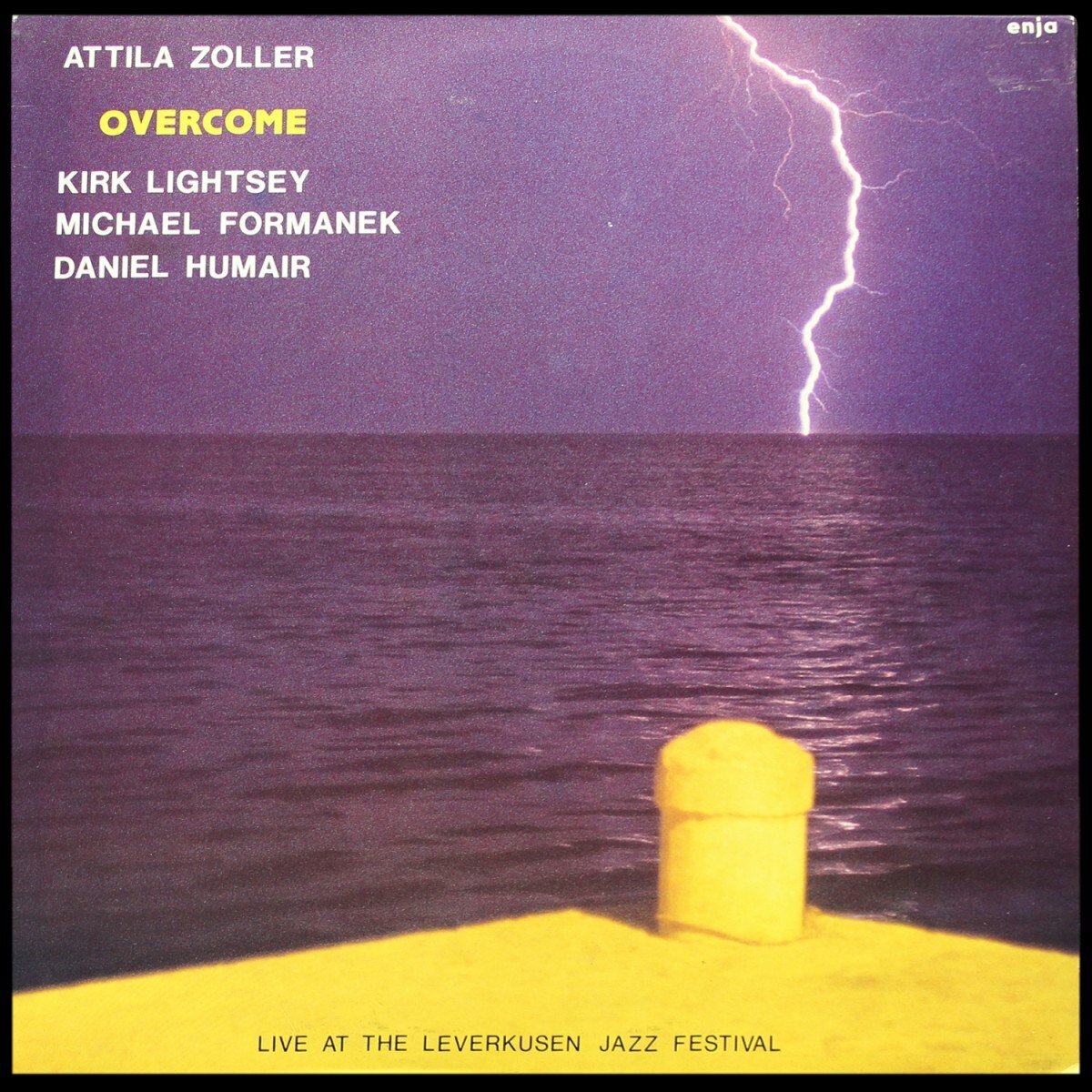 Виниловая пластинка Enja Attila Zoller – Overcome (Live At The Leverkusen Jazz Festival)