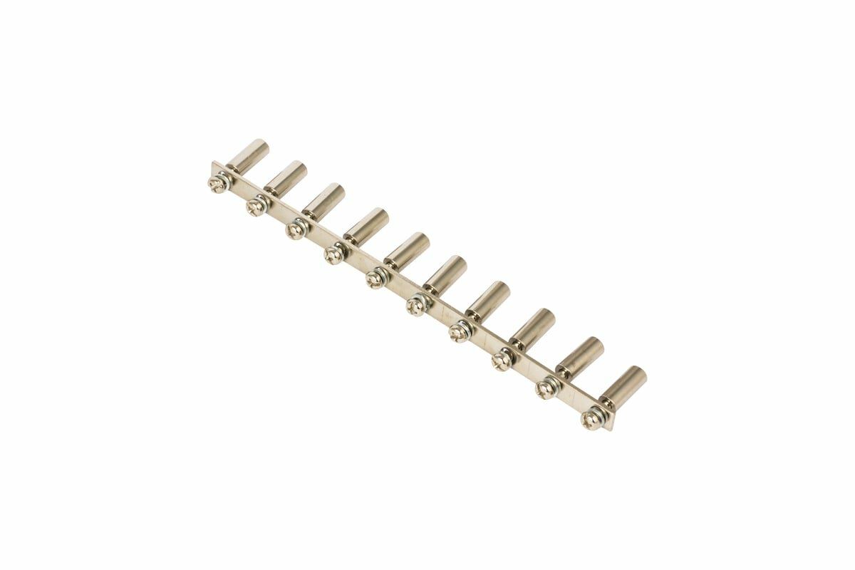 Перемычка тип 10PIN для 2,5 мм2 (10 шт.) EKF PROxima, серебро