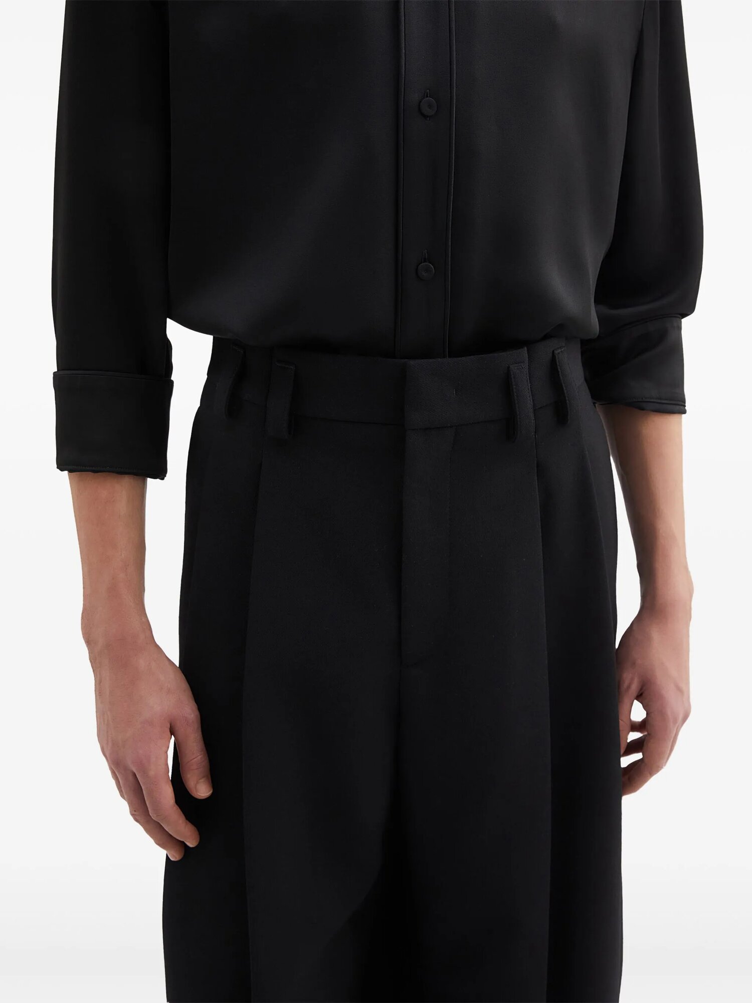 Брюки классические Jil Sander, размер 48 IT, черный — фото 1