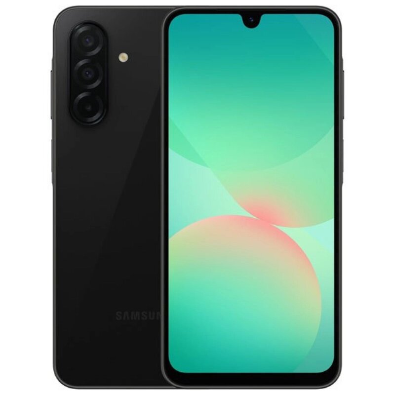 Смартфон Samsung Galaxy A26 Black, 5G, Dual Nano SIM, пластик/стекло, 128GB
