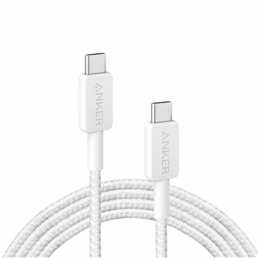 Кабель Type C - Type C 0.9m Anker Power Line 322 60W белый