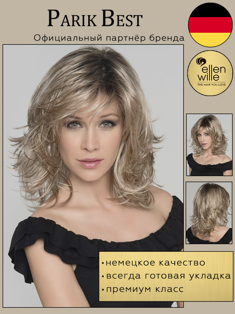 Парик Ellen Wille, модель Ocean, цвет sandyblonde/rooted, термоволокно.