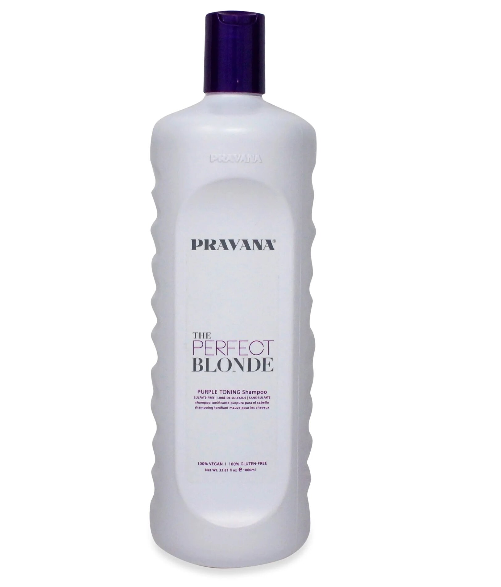 Профессиональный шампунь Pravana для осветленных волос Perfect Blonde Purple Toning Shampoo, (1000 мл)