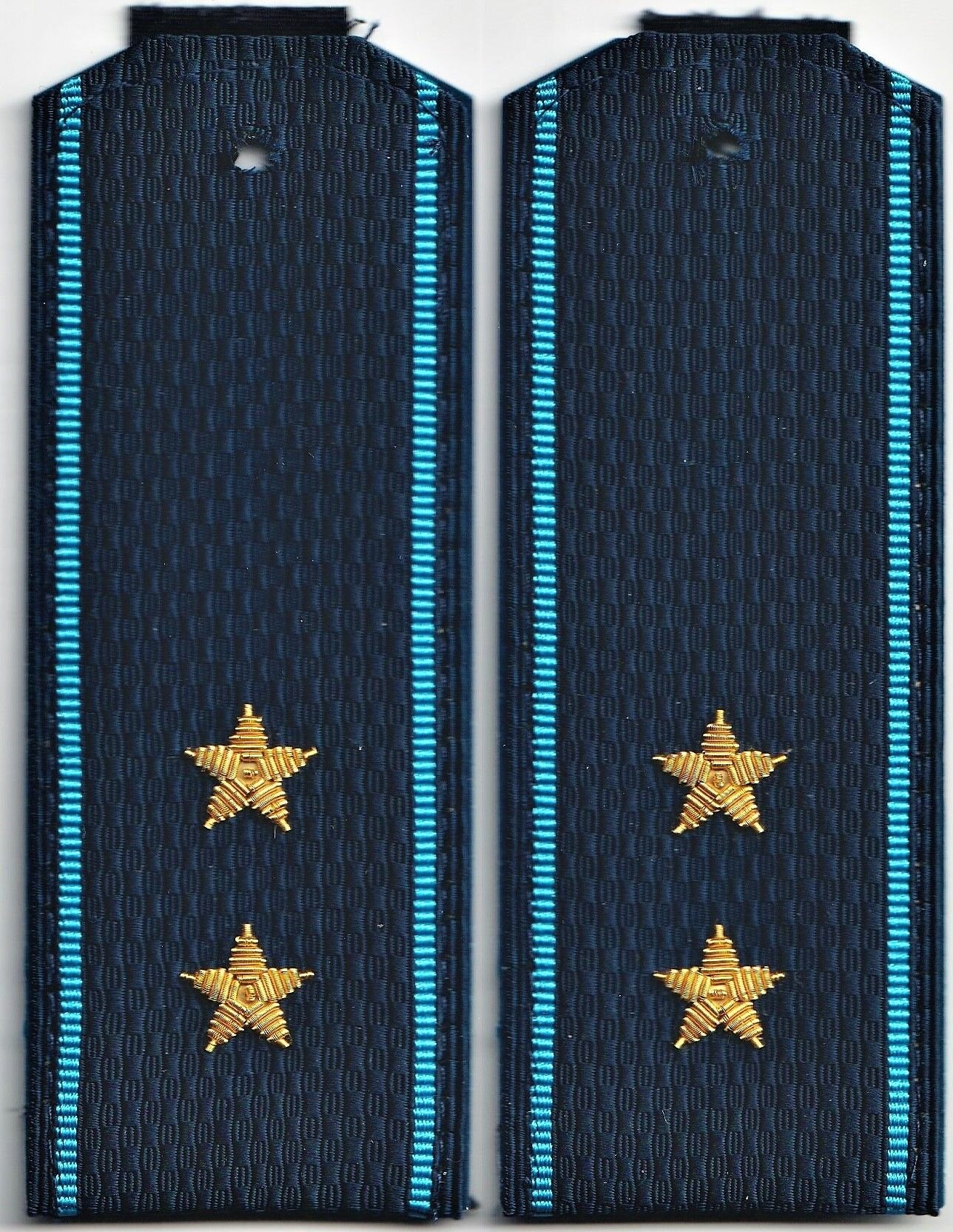 Погоны ВКС-ВВС-ВДВ на пластике, прапорщик