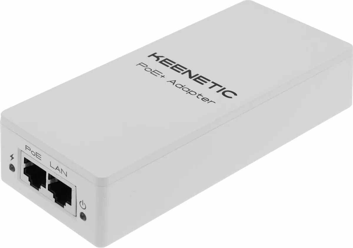 POE-адаптер Keenetic (KN-4510) (гигабитный адаптер питания PoE+ мощностью 30 Вт)