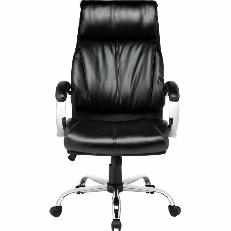 Кресло BN_Dp_Руководителя EChair-516 RT рецикл. кожа черная,