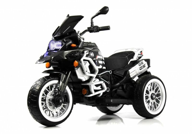 Другие электромобили Rivertoys Детский электромотоцикл М111БХ черный