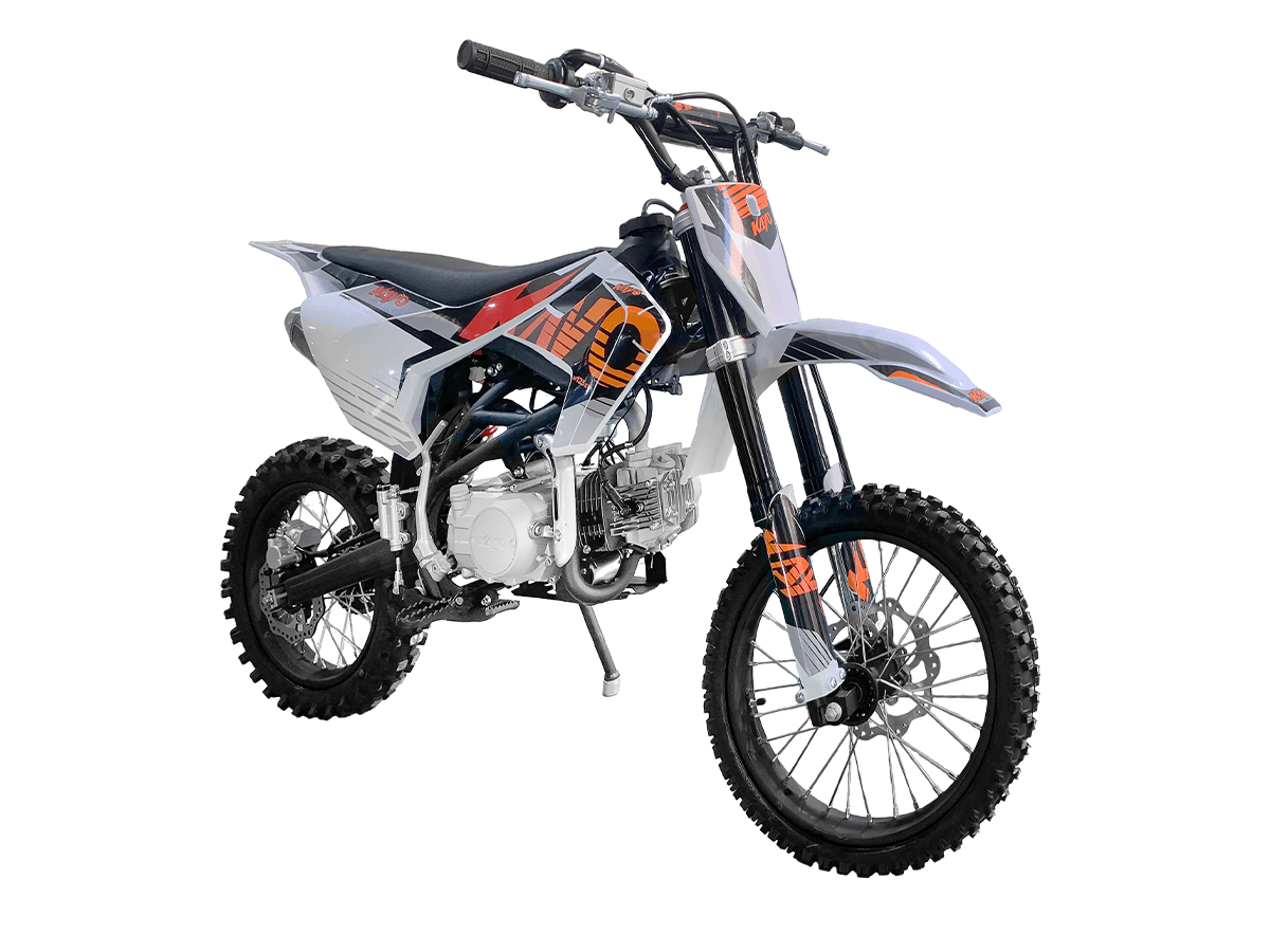 Питбайк KAYO M125EM 17/14 (механ. сцепл, эл. стартер)