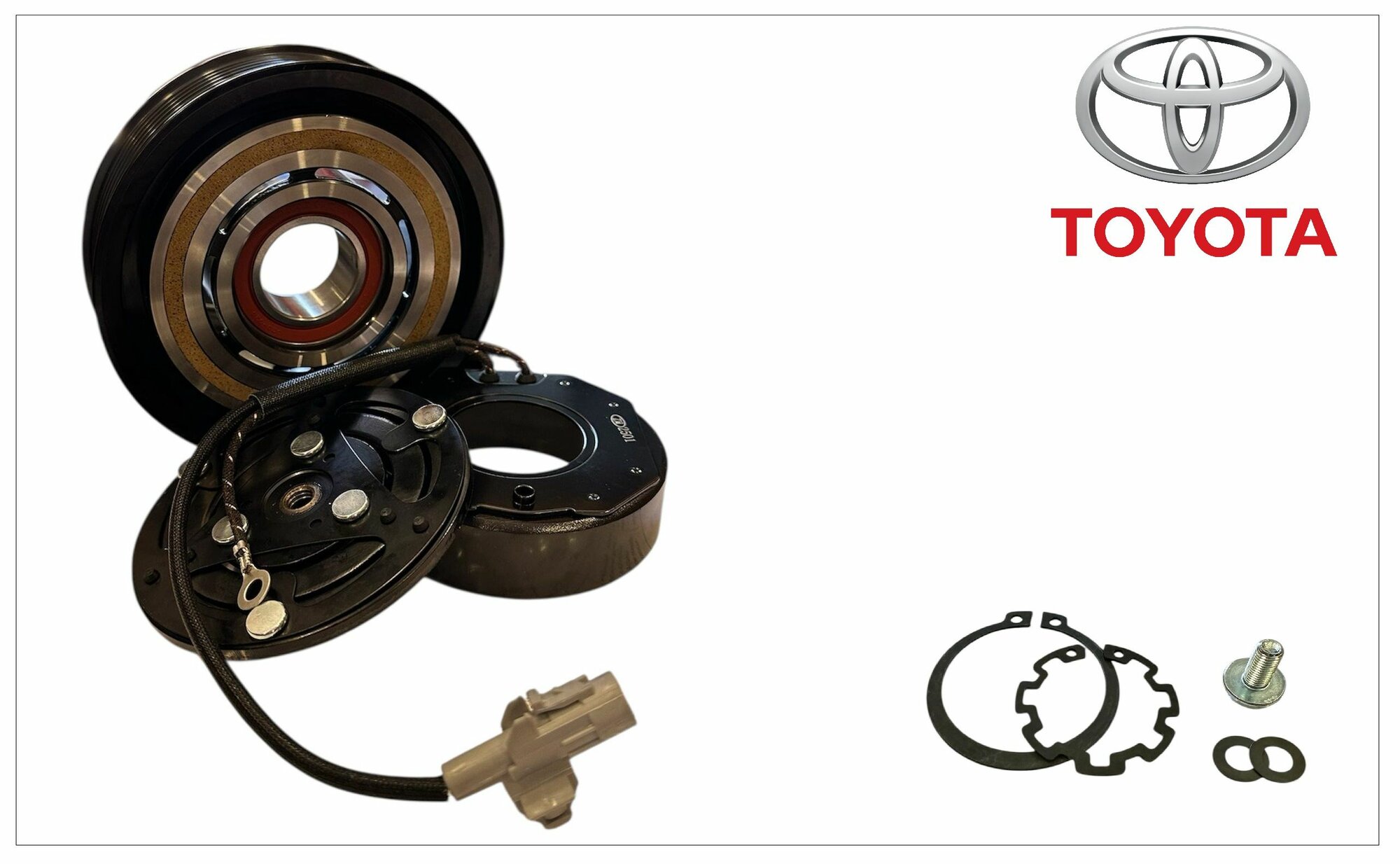 Электромагнитная муфта компрессора Toyota Hilux, Fortuner, Kijang, Innova