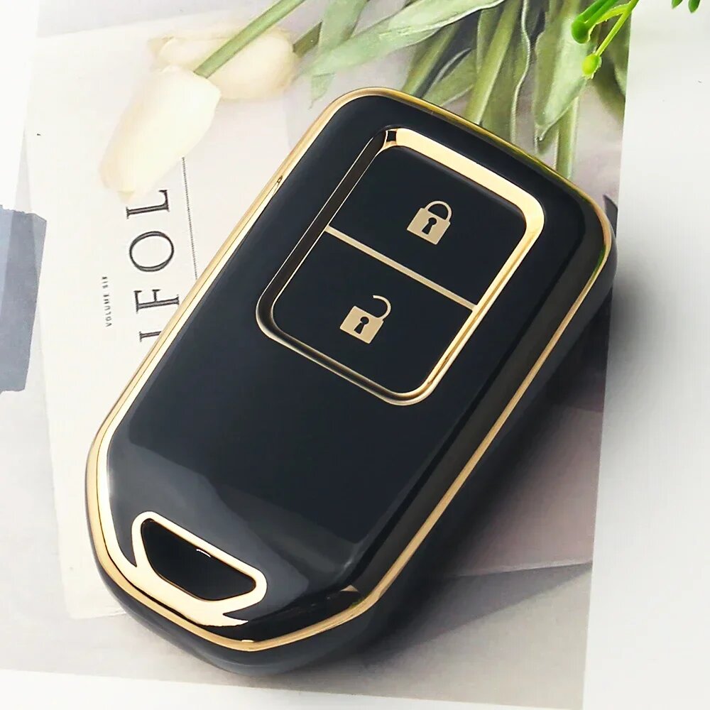 Чехол для ключа Honda Model 7, черный