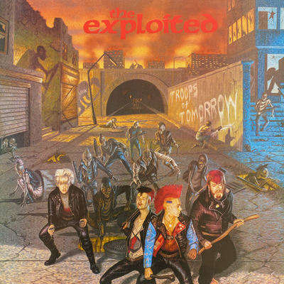 The Exploited - Troops Of Tomorrow, 1LP Gatefold, BLACK LP