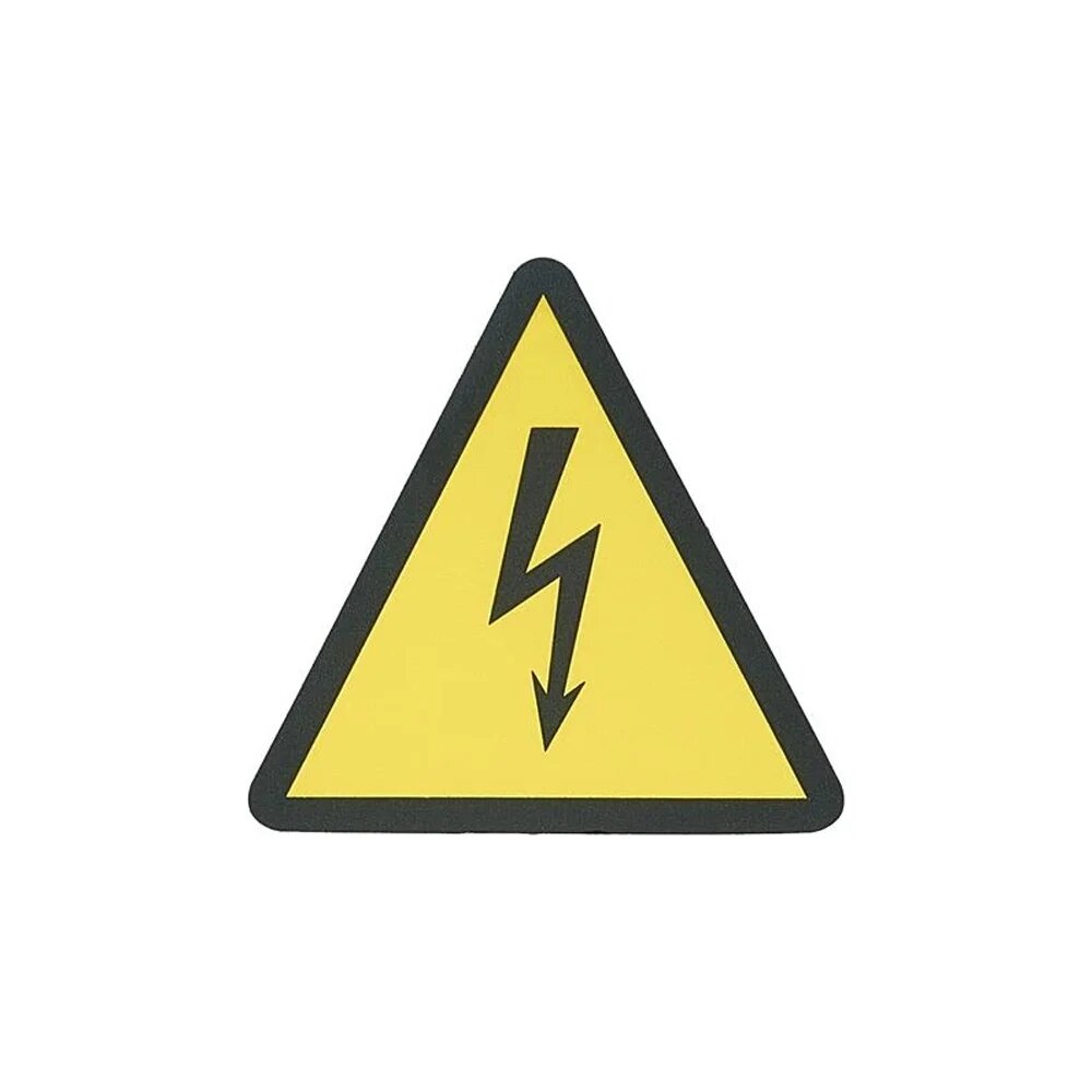 HLT Знаки электробезопасности наклейка Молния 50?50?50мм (уп./108 шт) 081-26-16