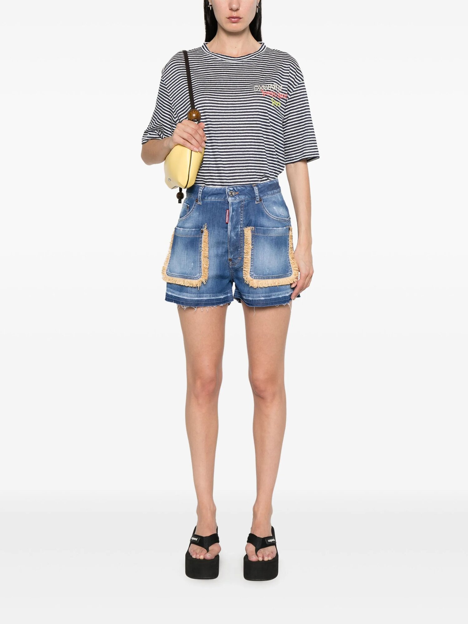 Футболка DSQUARED2 Breezy, размер 42, blue — фото 1