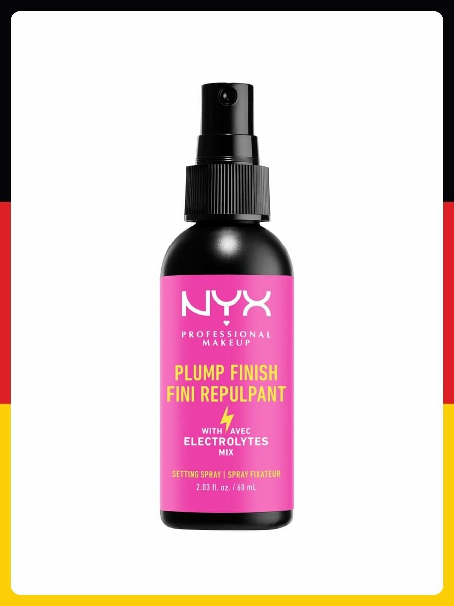 Спрей для ухода за кожей NYX Professional Makeup Plump Finish Fixing Spray, 60 мл