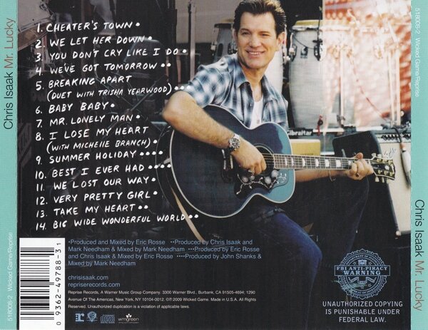 Диск Chris Isaak - Mr.Lucky (1 CD) — фото 1