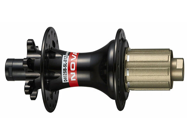 Втулка зад. NOVATEC D462SB-SL-S3S-B12-11S 32Hх12x148мм, с проставкой 1,5мм, без эксц-ка