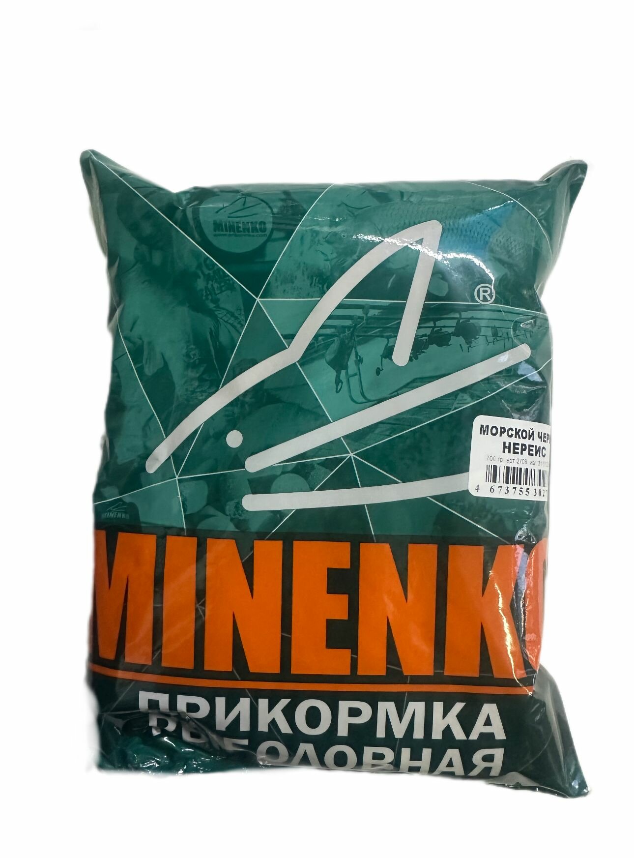 Прикормка MINENKO Морской червь нереис