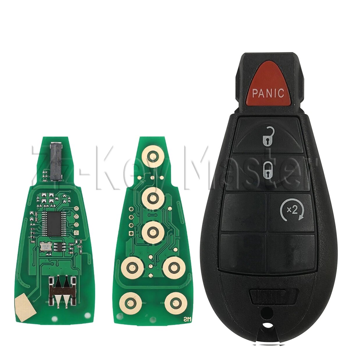 Zz Key Master GQ4-53T 4A 7961M 46 7961A 433 МГц Автомобильный дистанционный ключ для Jeep Cherokee Sport KL Dodge RAM Chrysler 1, GQ4-53T 46 7961A