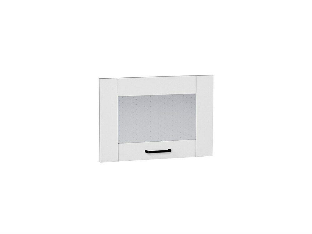 VVT Фасад ФОП Лофт White Matrix 35.50 Super White, МДФ/Стекло Super White, 354*496*18