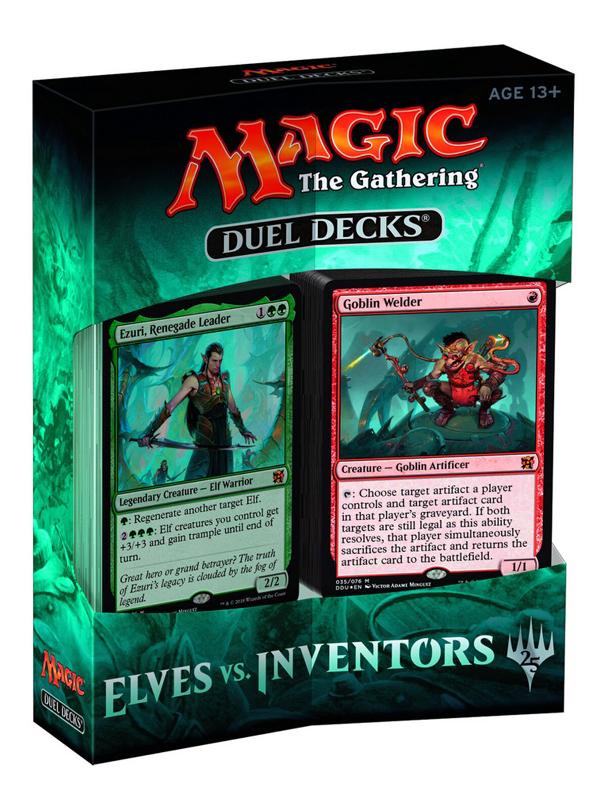 Magic The Gathering: Дуэльный набор MTG Elves vs Inventors на английском