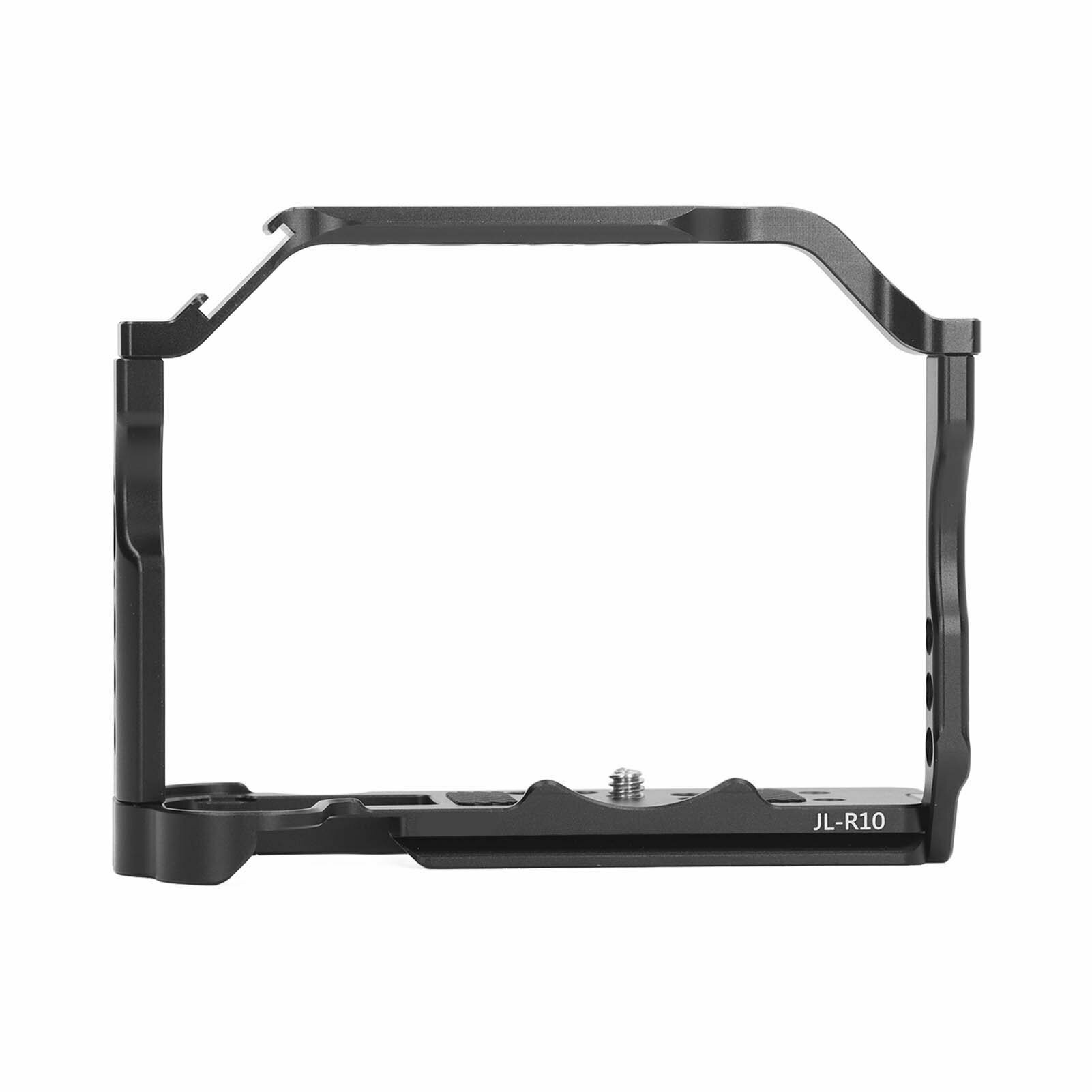 Алюминиевый камкордер для R10 камеры, легкий и прочный, с холодными башмаками, 1/4 и 3/8 дюймовыми отверстиями для винтов